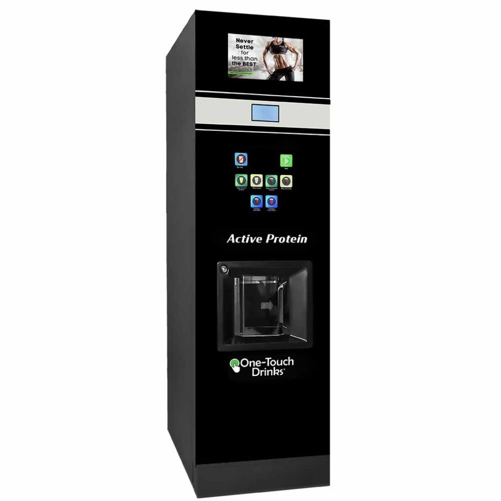 Active Protein Shake Vending by One-Touch Drinks | One-Touch Drinks